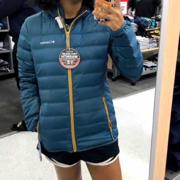 Columbia | Jackets & Coats | Columbia Womens Down Turquoise Puffer ...